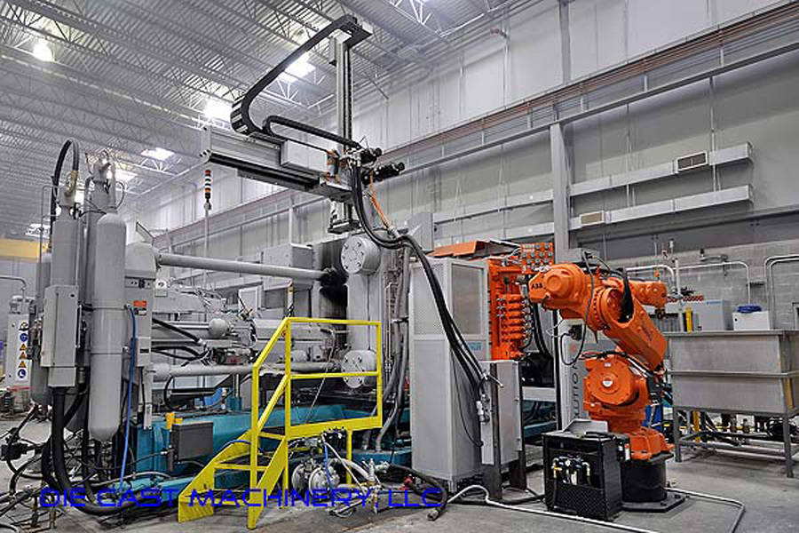 Used Buhler Evolution B 120 DS 12000 kN Cold Chamber Die Casting ...