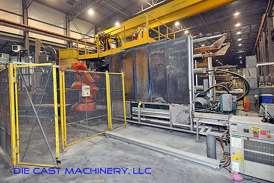 Used Buhler Evolution B 140 DL 1400 Metric Ton Squeeze Cast Die Casting ...