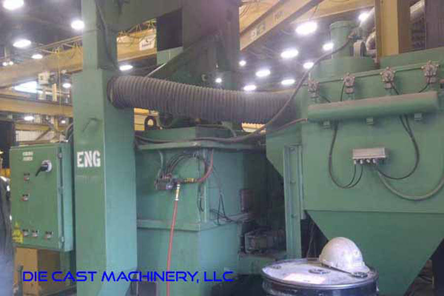 Used Goff 816 DC 48 Inch Table Type Abrasive Shot Blast Machine For ...