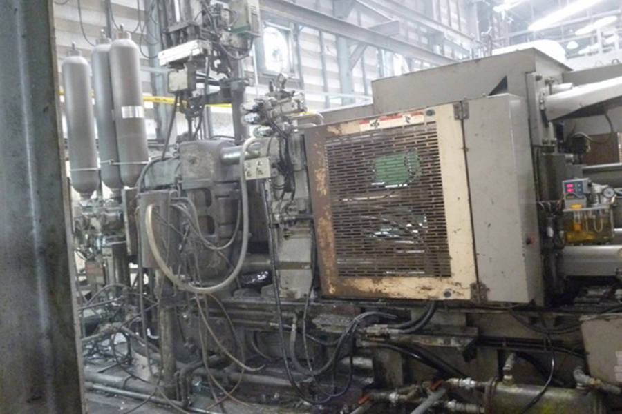 Used Toyo Machinery BD-350V4-T 350 Metric Ton Cold Chamber Die Casting ...