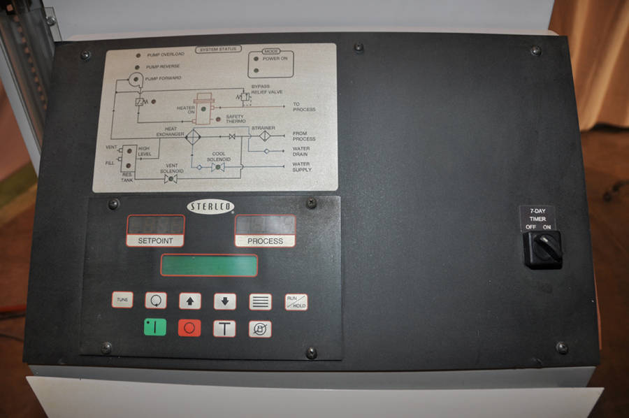 Used Sterlco M2B 2016-UO 48 kW Hot Oil Heater unit with Cooling Circuit ...