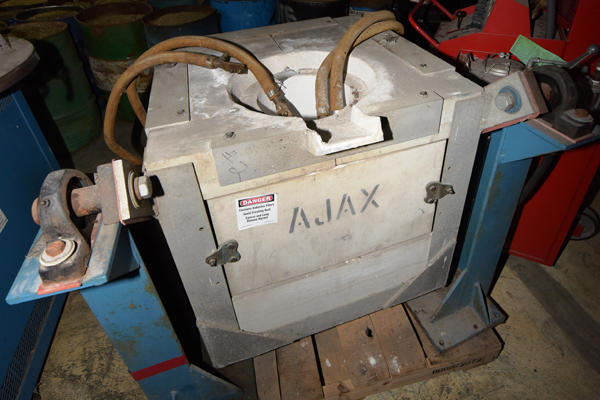 Used Ajax Tocco Magnathermic MFB 300 100 kW Induction Aluminum Melting ...