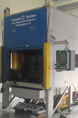 Used IEP Cascade 800LB 800 lbs Thermal Deburring Machine For_Sale DCM-4424