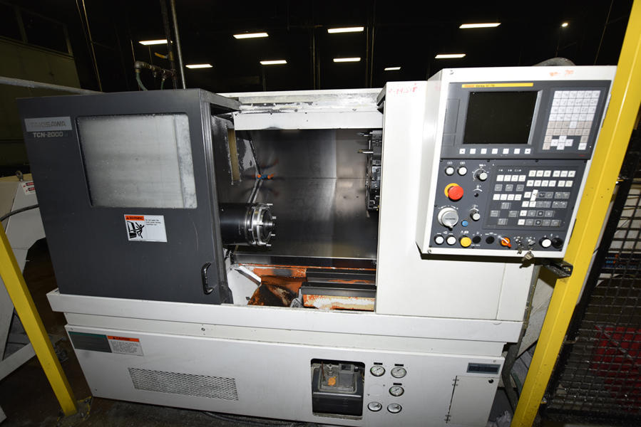 Used Takisawa TCN-2000 L6 2000 11 kw Spindle x 230 mm X-axis Travel x ...