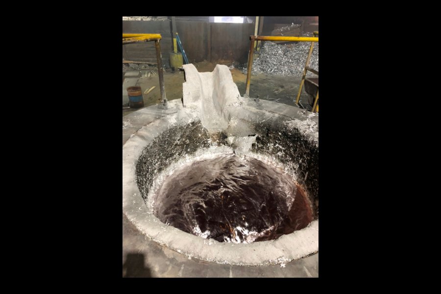 Used Inductotherm MFS-3.5 1800 kW Coreless Induction Melting Furnace ...