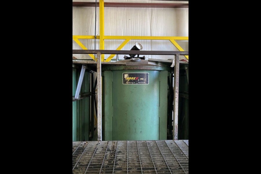 Used Imprex 36X48RA 36 inches Wet Process Vacuum Pressure Impregnation ...